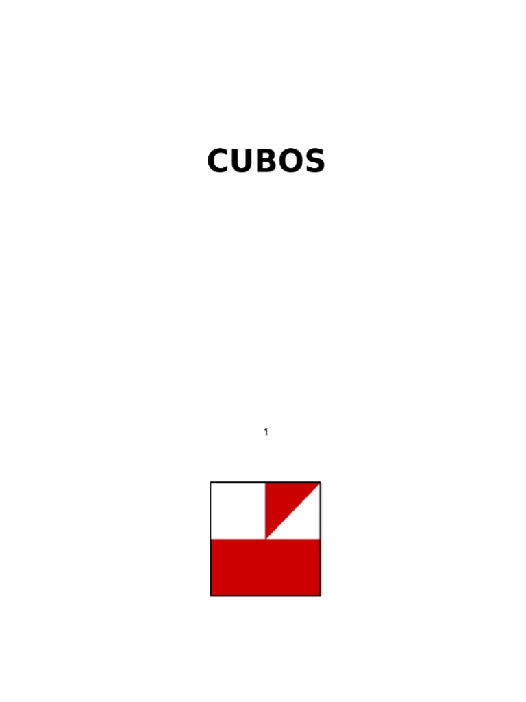 CUBOS Wais | PDF