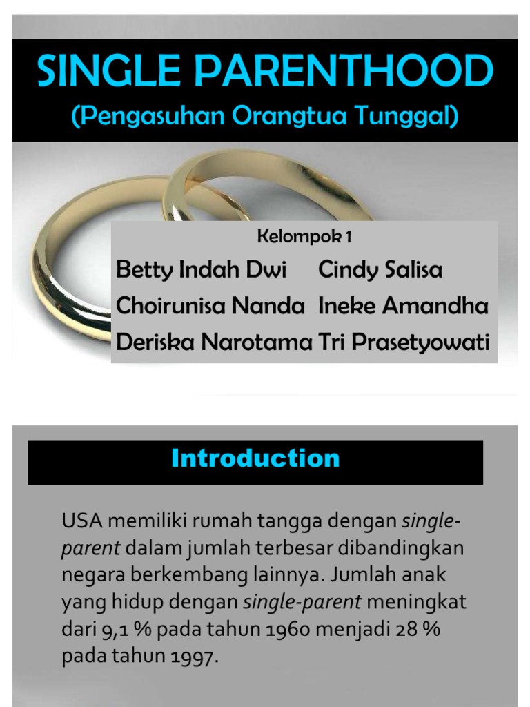 2 Single Parenthood | PDF