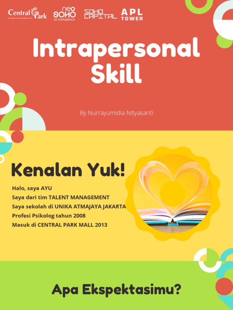 Intrapersonal Skill | PDF