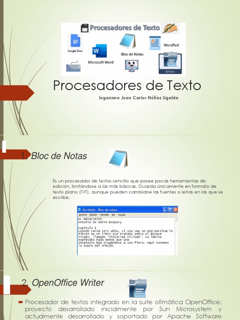 Procesadores de texto: una comparativa de las principales herramientas | PDF | Software de la ...