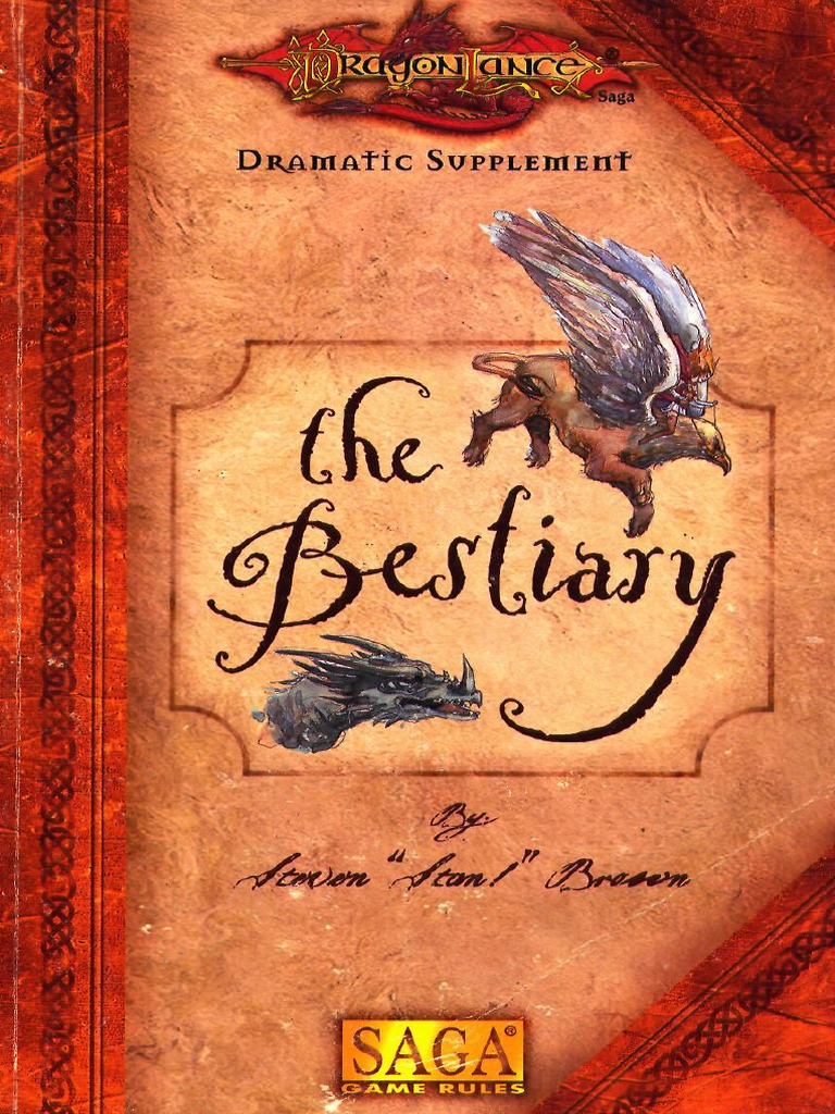 Fifth Age - The Bestiary | PDF