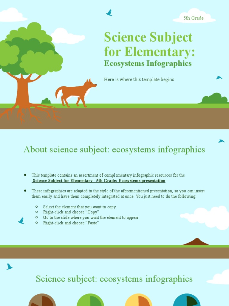 Science Subject For Elementary - 5th Grade - Ecosystems Infographics by ...