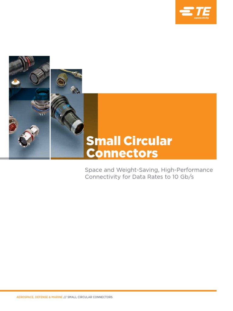 Small Circular Connectors | PDF | Electrical Connector | Electrical ...