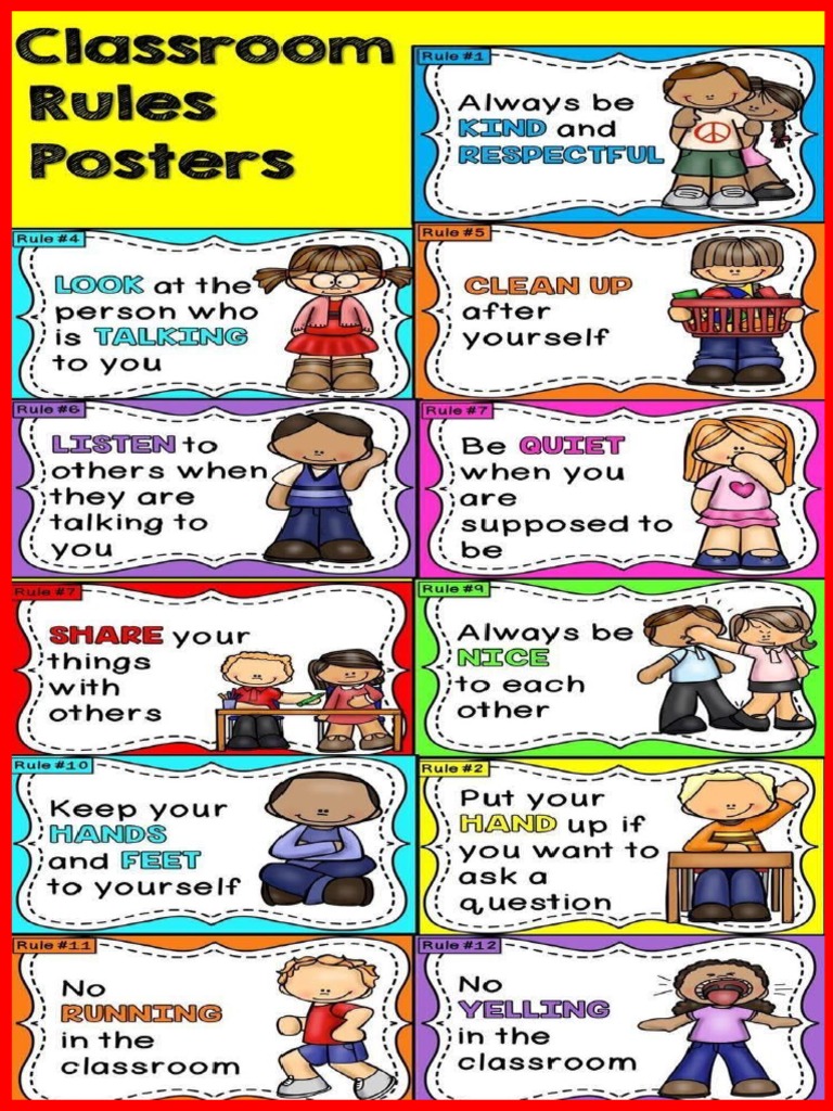 Classroom Rules | PDF