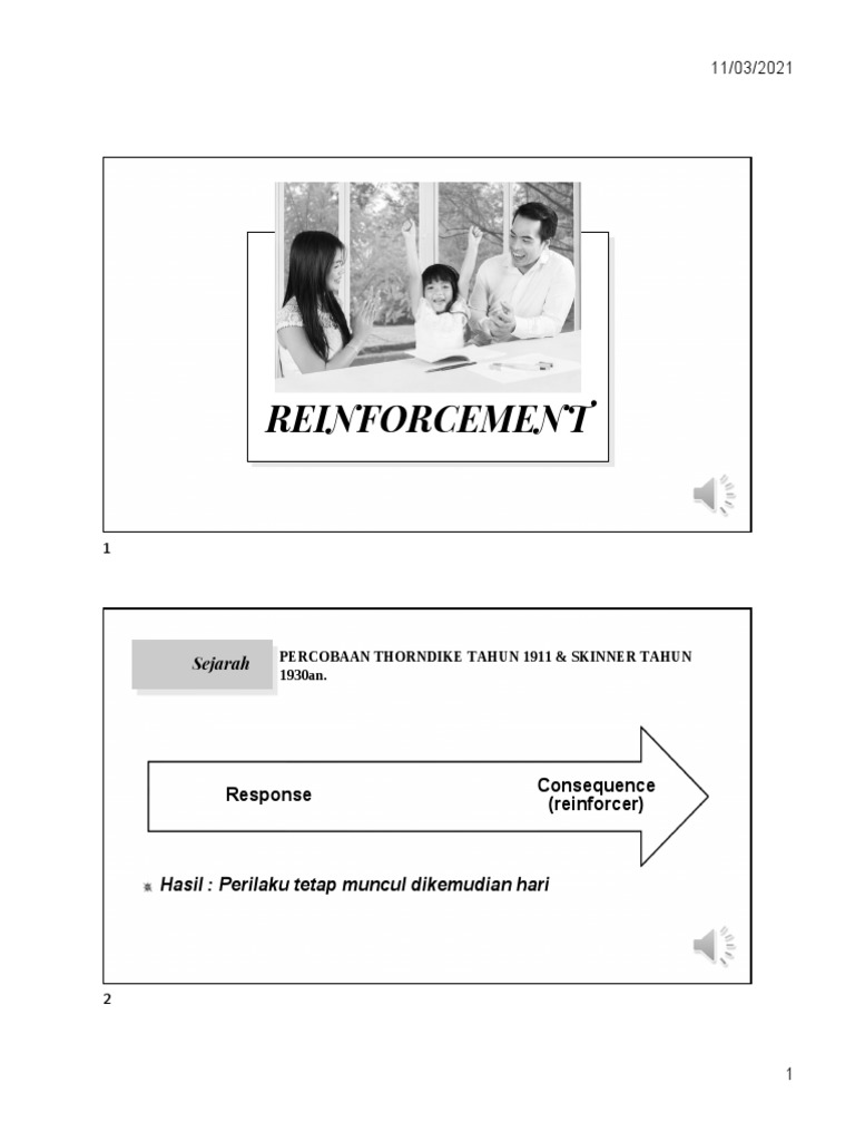 Teknik Reinforcement | PDF