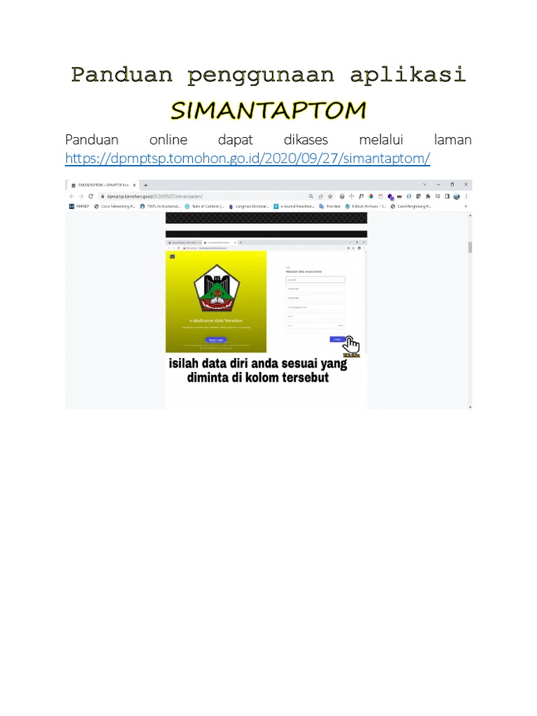 Panduan Simantap Tom | PDF