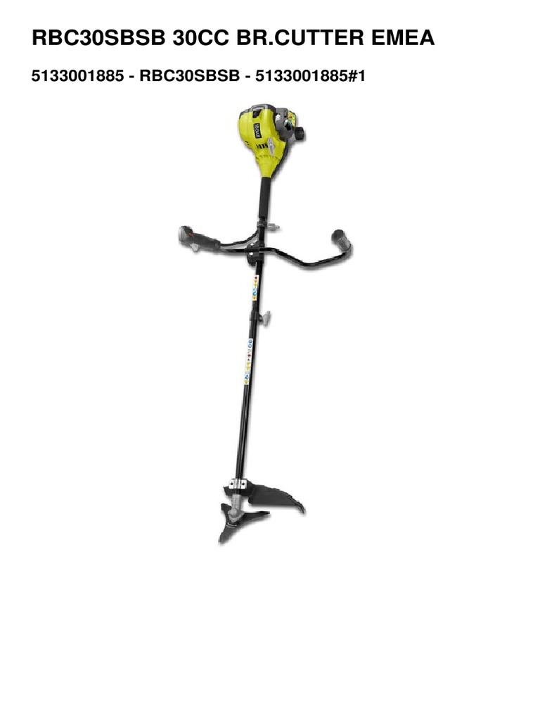 Rbc30Sbsb 30Cc BR - Cutter Emea | PDF