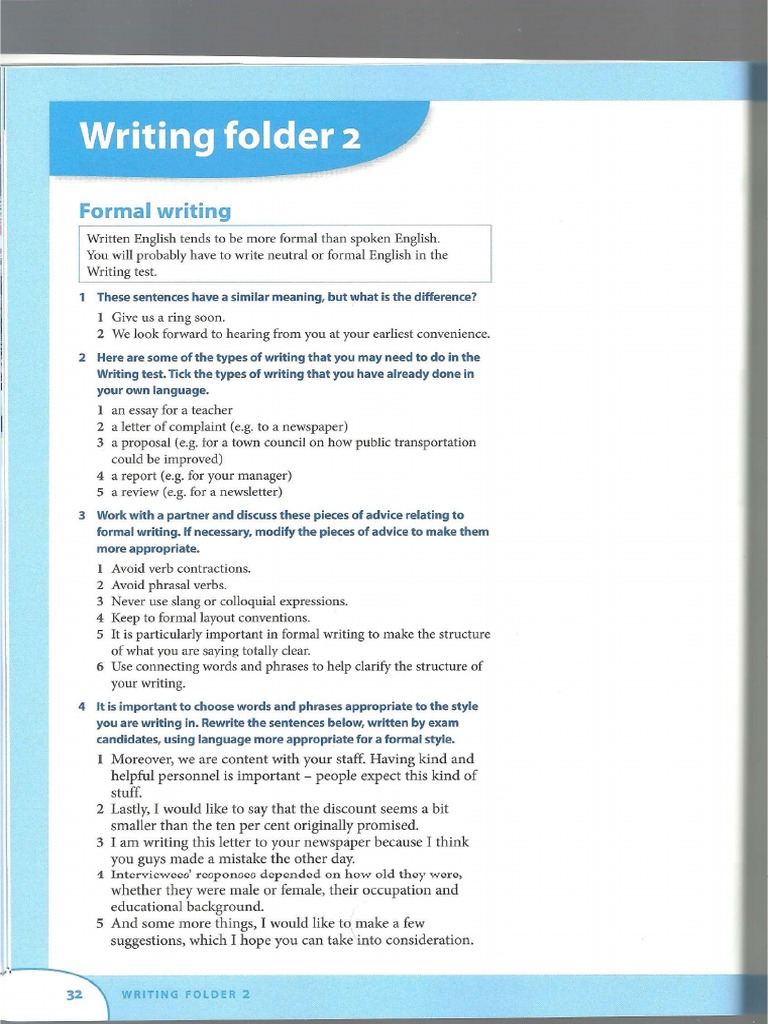 Cae Writing 2 Pdf