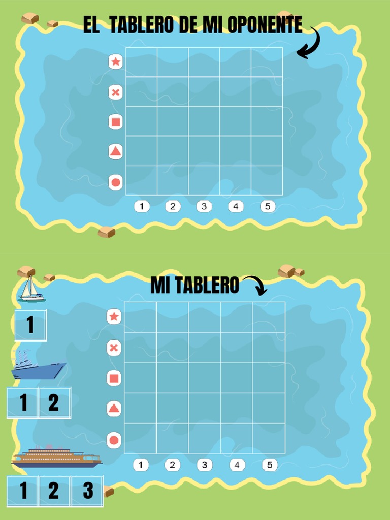 Mi Tablero Hundir La Flota | PDF
