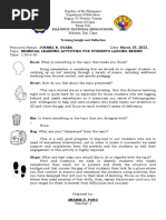 Parent Orientation Narrative Report | PDF | Teachers | Learning