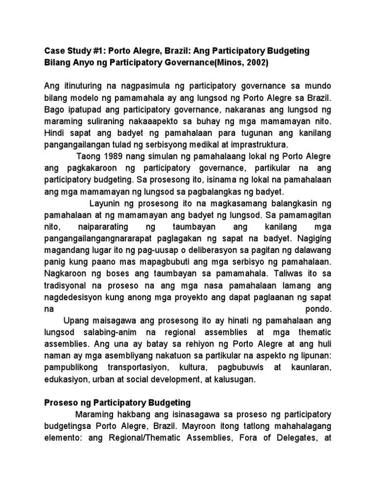 Case Study PT No. 2 4th | PDF