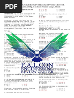 Refresher Psad Preboard Exam 2 | PDF | Beam (Structure) | Bending