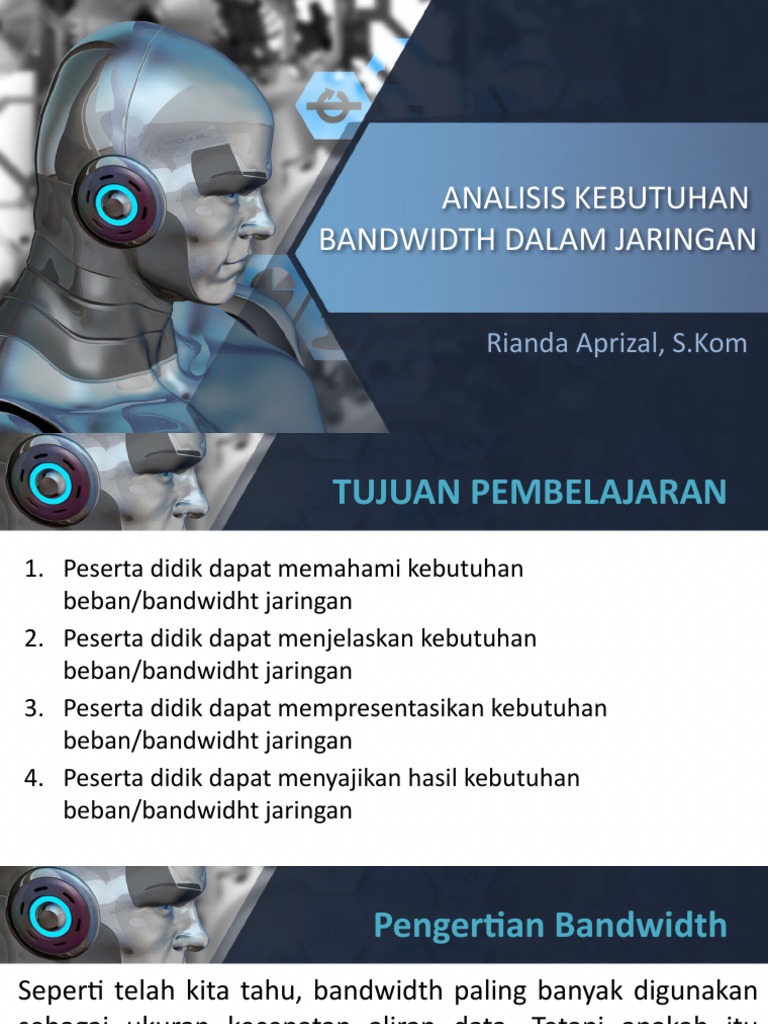 Analisis Kebutuhan Bandwidth | PDF
