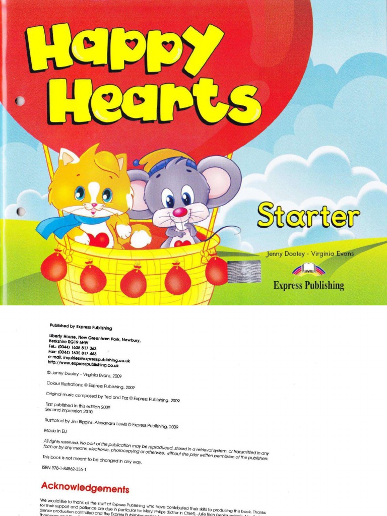 Happy Hearts Starter Pupil 39 S Book | PDF