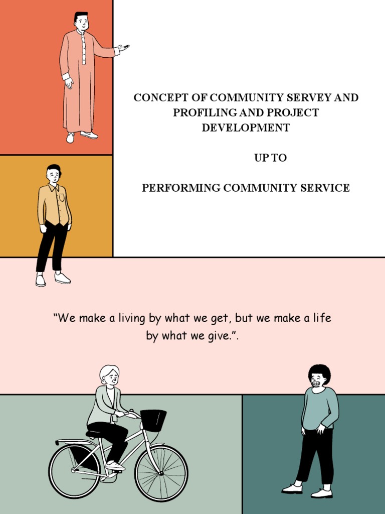Concept of Community Servey and Profiling and Project Development Up To ...