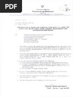 Memo - 008 Additional MOOE 2025 | PDF | Government | Philippines