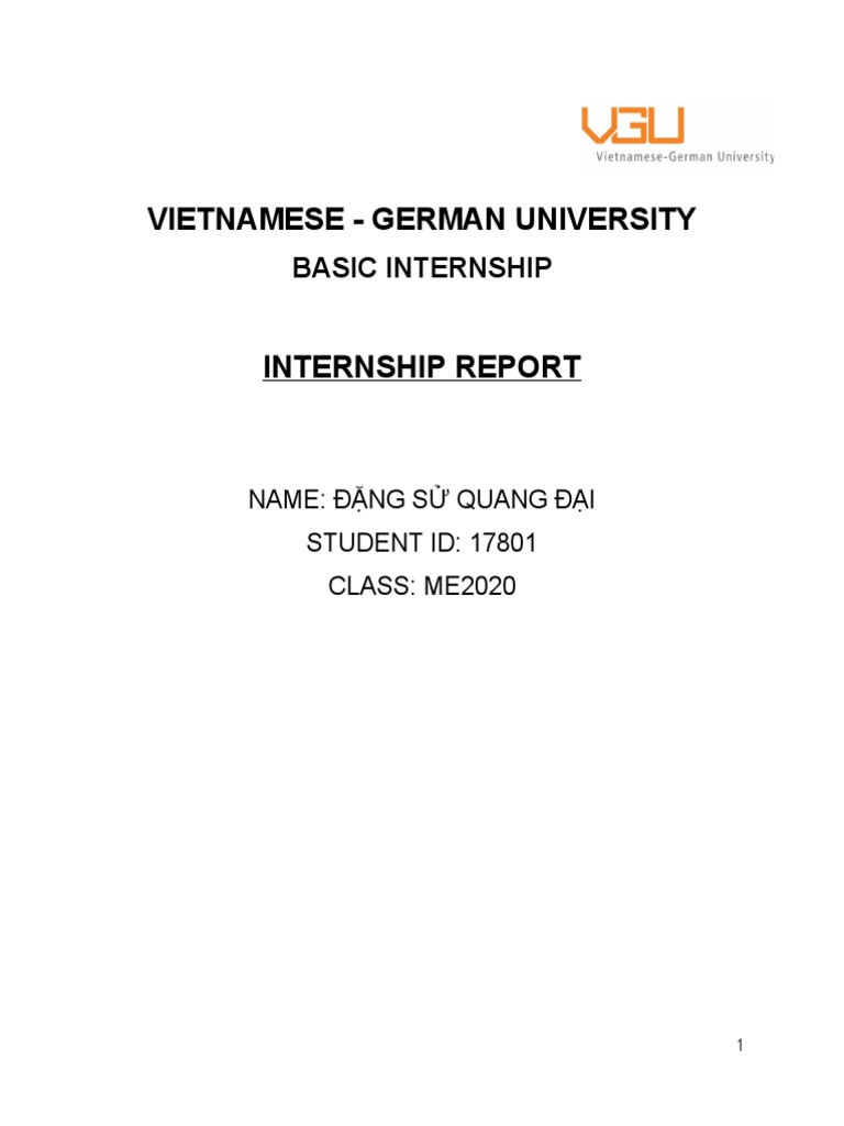 Basic Internship Report | PDF | Occupational Safety And Health ...