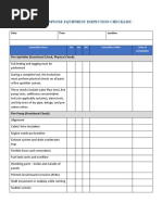 Daily Stacker Inspection Checklist | PDF | Technology & Engineering