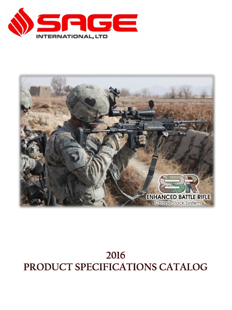 Sage International 2016 | PDF | Rifle | Chassis