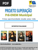 Aula 29 - Intertextualidade - Slides | PDF