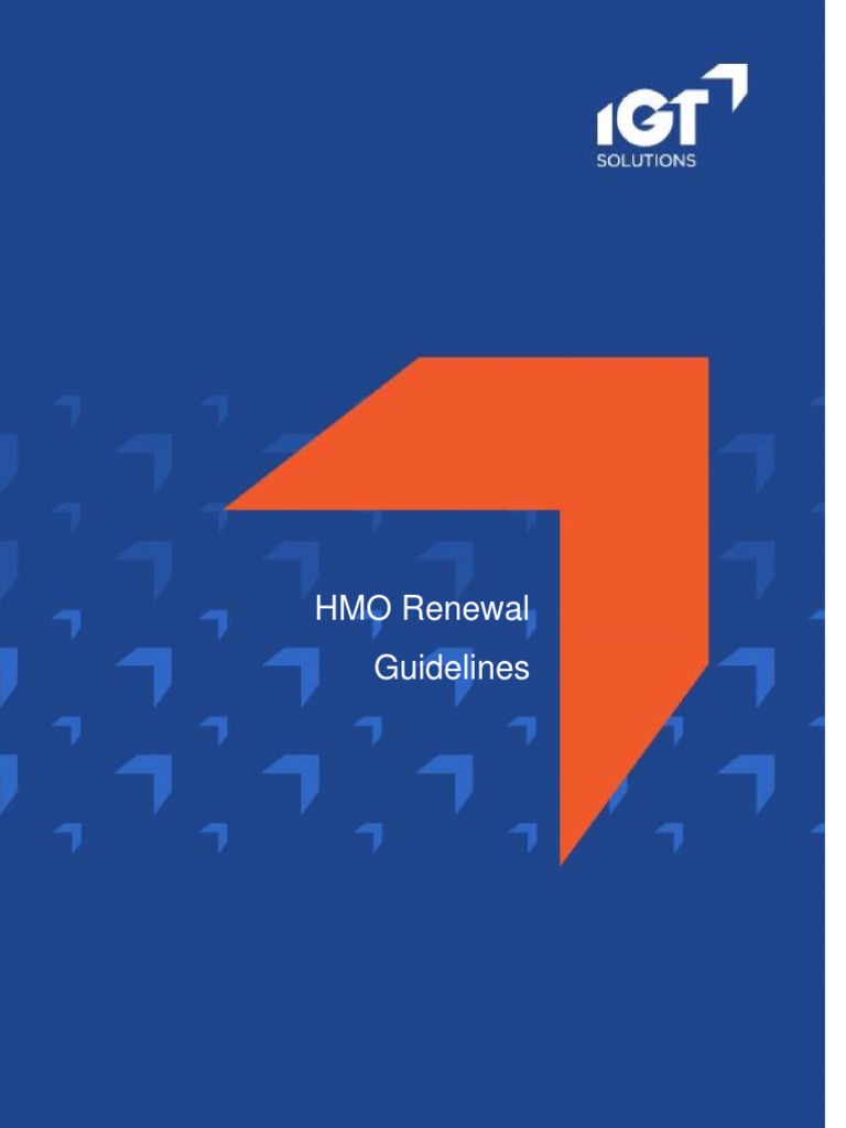 HMO Renewal & Enrollment Guide | PDF | Birth Certificate | Health ...