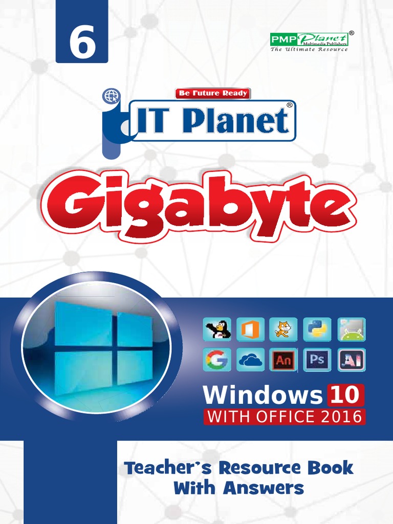 Class 6 It Planet Gigabyte Answers Book | PDF