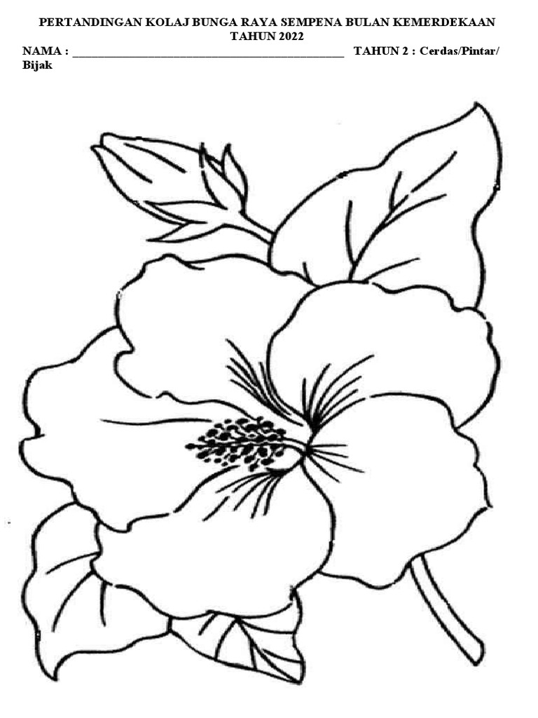 Bunga Raya Kolaj | PDF | Pengelolaan Keuangan & Uang | Seni