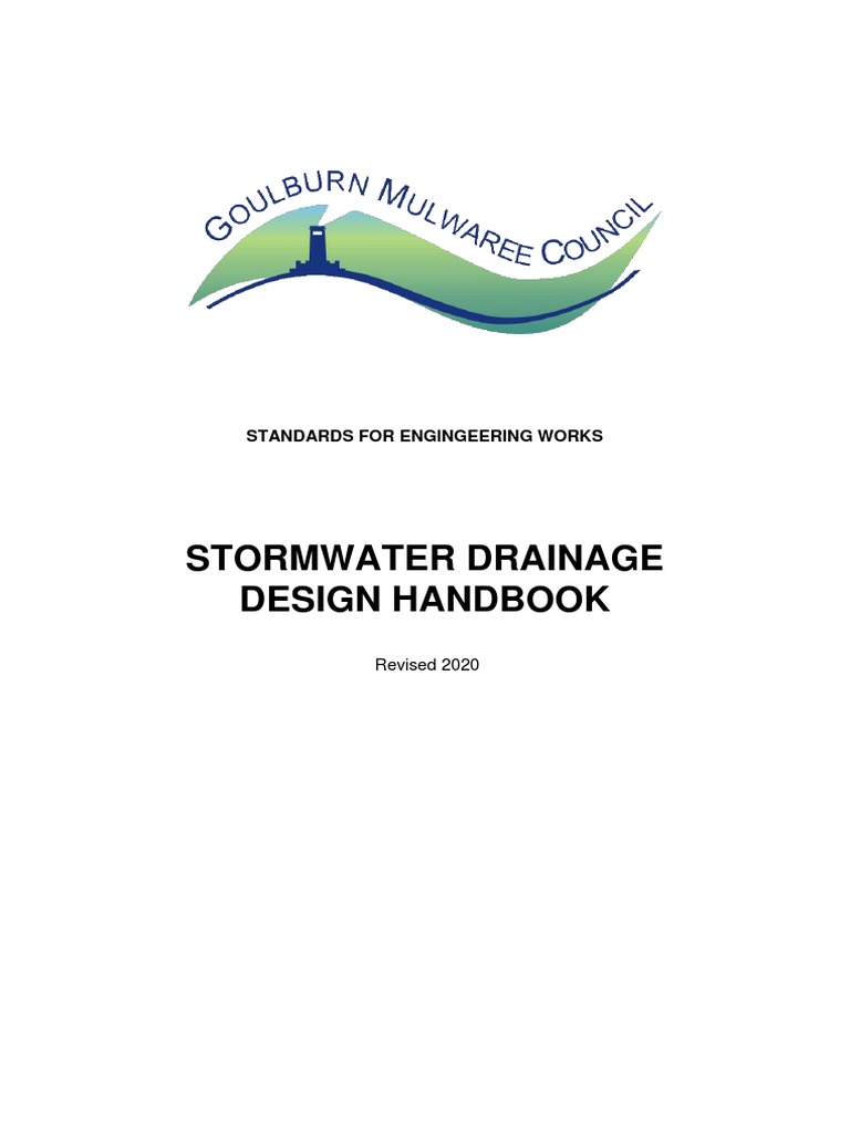 Stormwater Drainage Design Handbook | PDF | Storm Drain | Stormwater