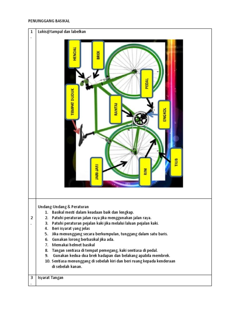 Penunggang Basikal | PDF