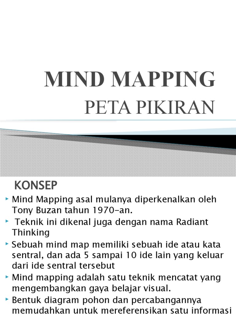 PW Mind Mapping | PDF | Karier & Perkembangan