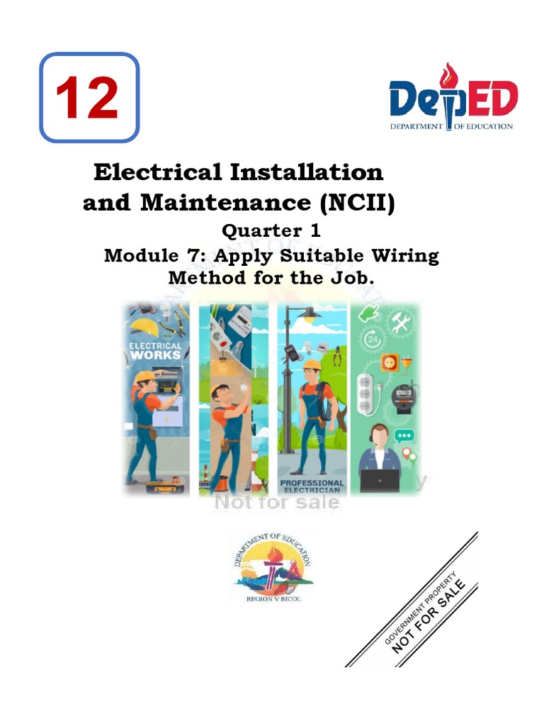 EIM G12 Module 7 Q1 | PDF | Electrical Wiring | Building Materials