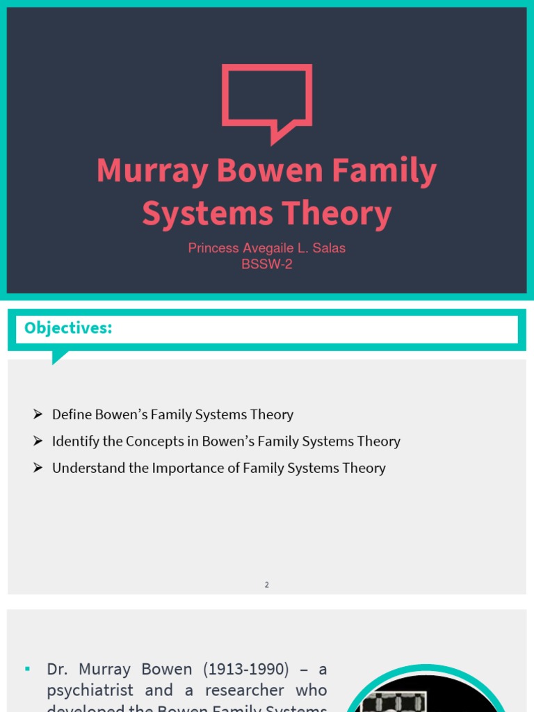 Salas Bowen Theory | PDF | Family | Anxiety