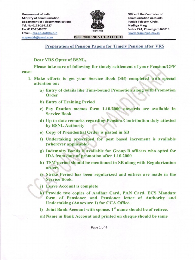 VRS Forms | PDF | Cheque | Husband