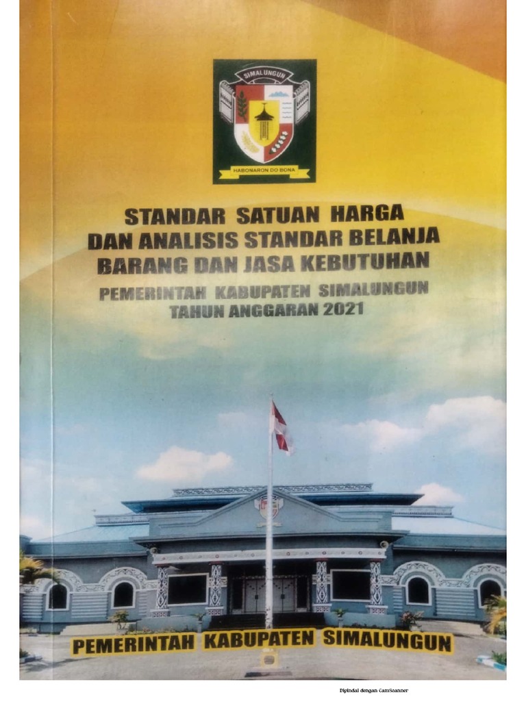 SSH ASB Pemkab Simalungun 2021 | PDF