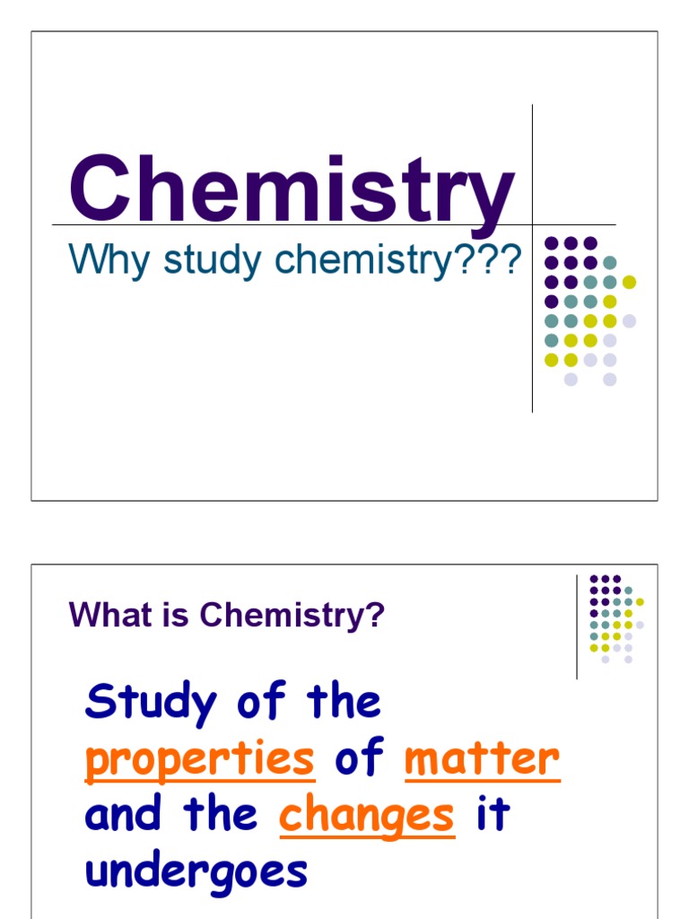 Introduction to Chemistry Concepts | PDF