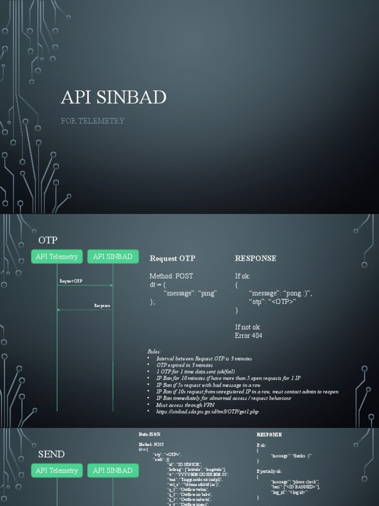 API SINBAD v2 | PDF | Computing