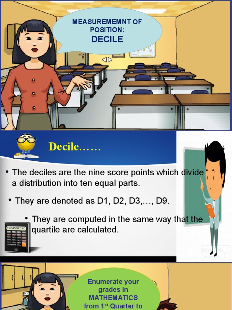 Decile For Ungrouped Data | PDF