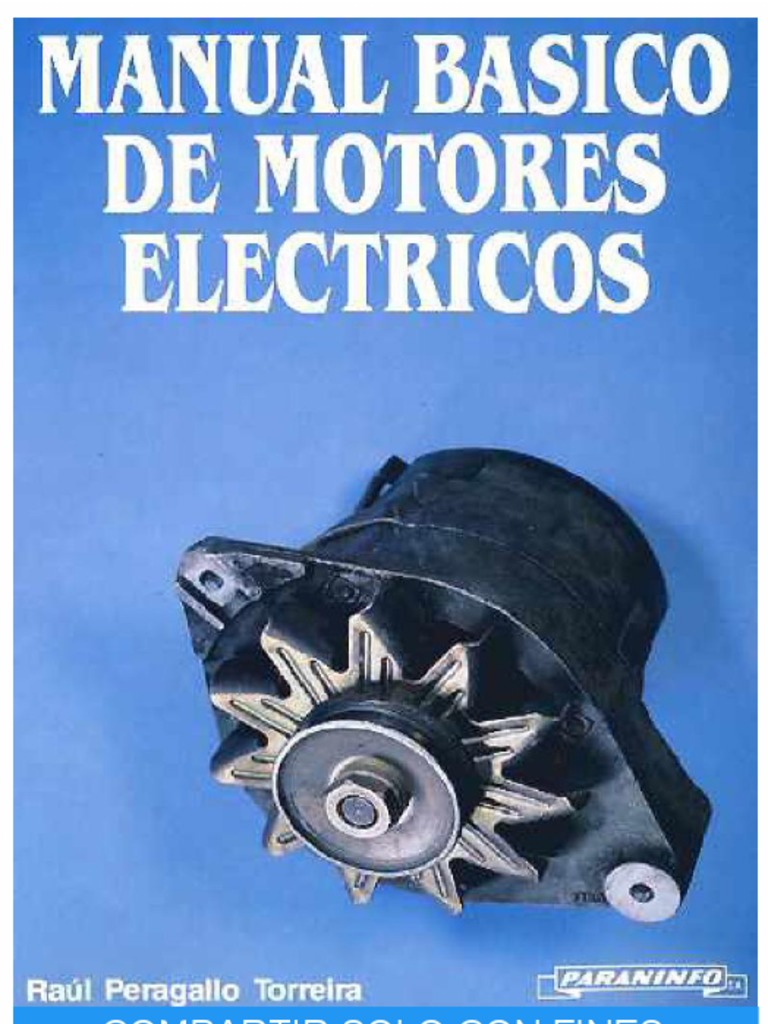 El Grandioso Manual Basico Sobre Motores Electricos 1 2 | PDF