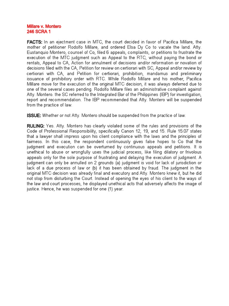 Lawyer Suspended for Frivolous Appeals | PDF