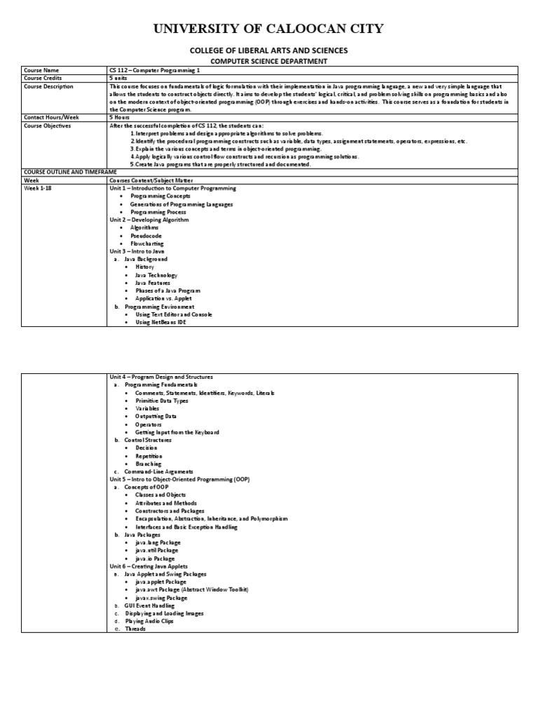 University of Caloocan City: College of Liberal Arts and Sciences | PDF ... University of Caloocan City: College of Liberal Arts and Sciences | PDF ...