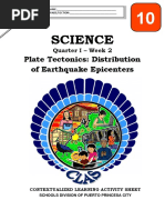 Science 10 Q1 Module 3 | PDF | Plate Tectonics | Volcano