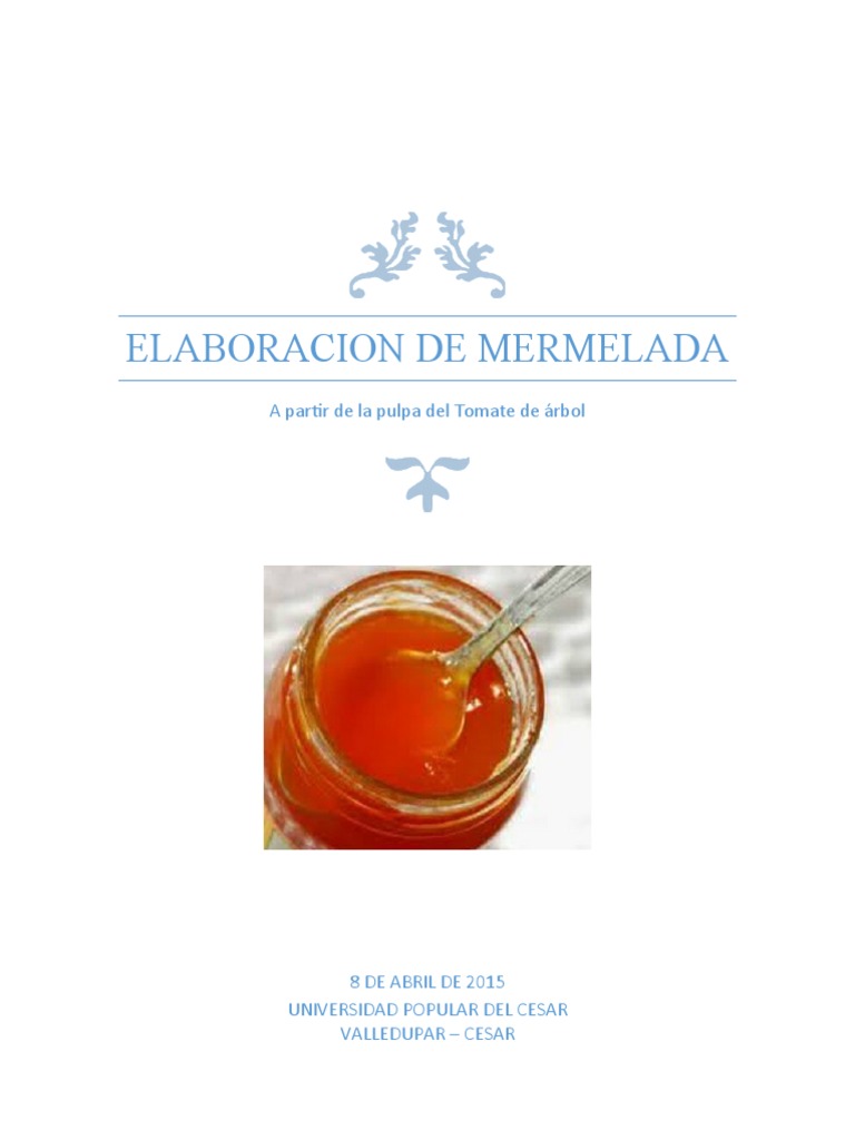 Elaboracion de Mermelada | Descargar gratis PDF | Cocinando | Agua