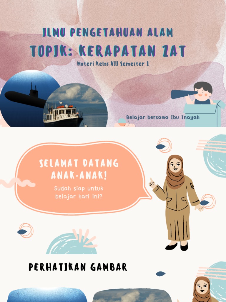 Power Point Kerapatan Zat | PDF