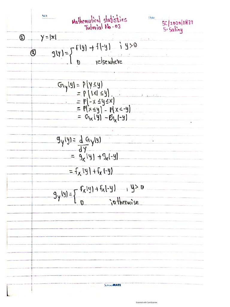 Mathematical Statistic Assignment 3 Pdf