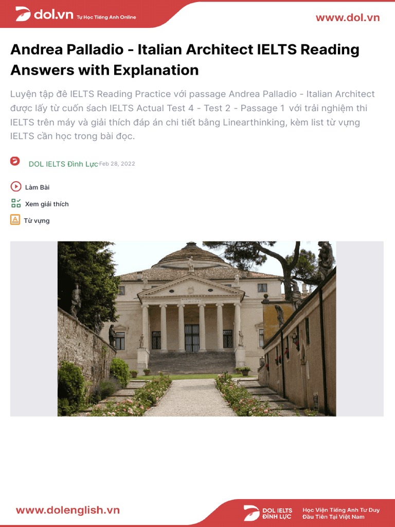Andrea Palladio: Architect Insights | PDF | Buildings And Structures