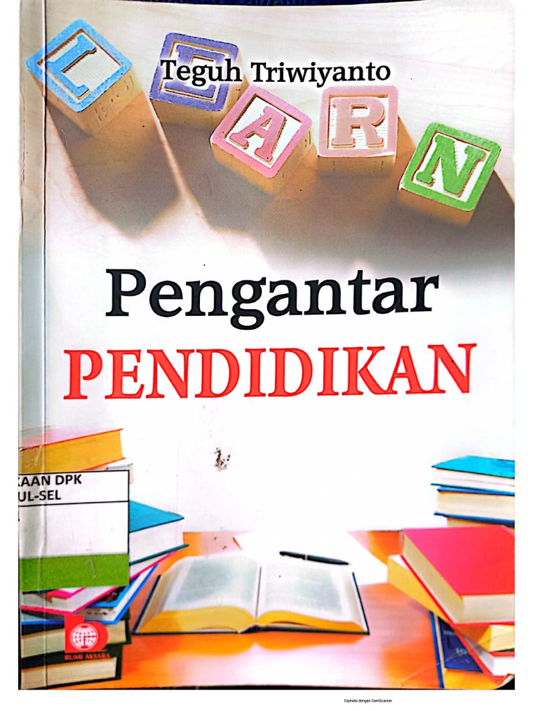 Buku Pengantar Pendidikan | PDF