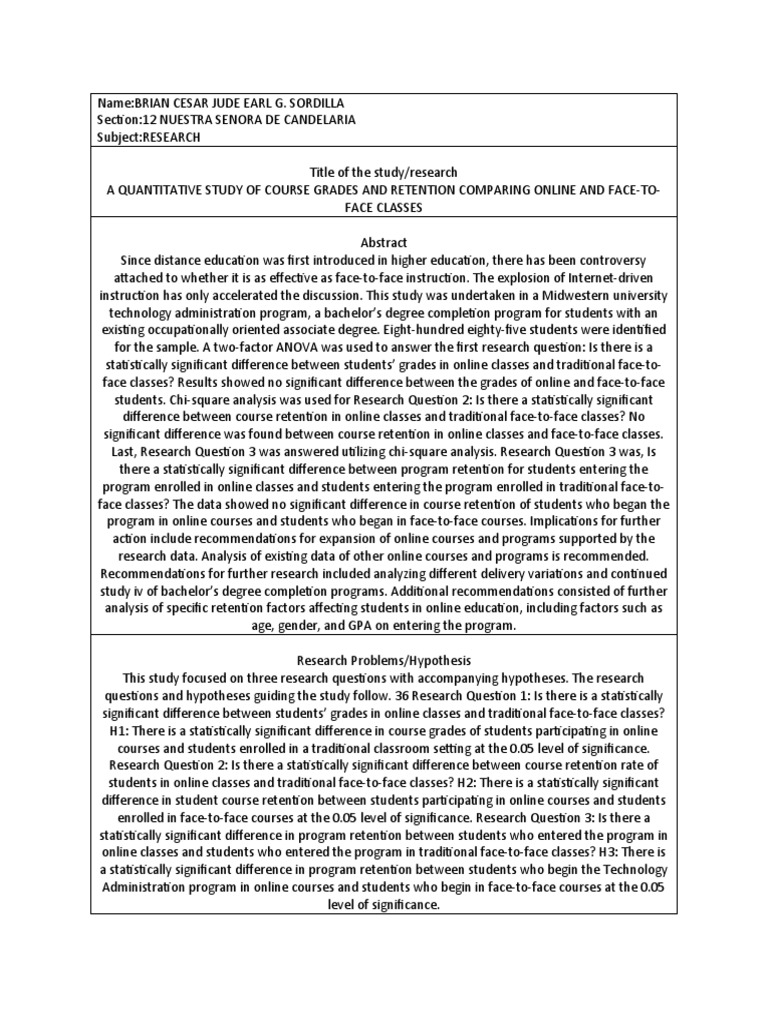 Research | PDF | Distance Education | Educational Technology