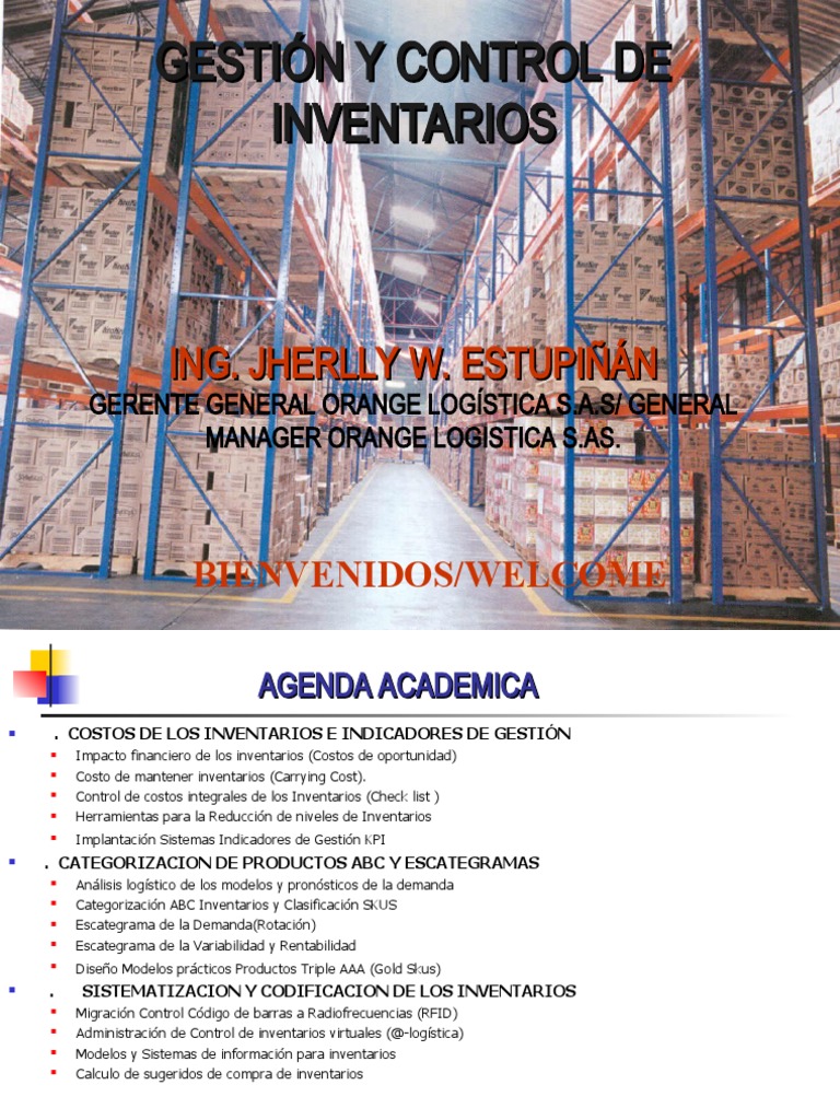 Gestión Eficiente de Inventarios | PDF | Inventario | Logística