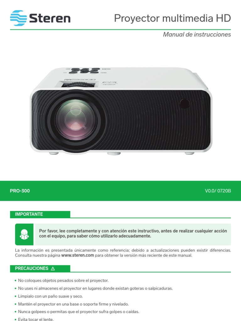 PRO 300 Instr | PDF | Póliza de seguros | Hdmi