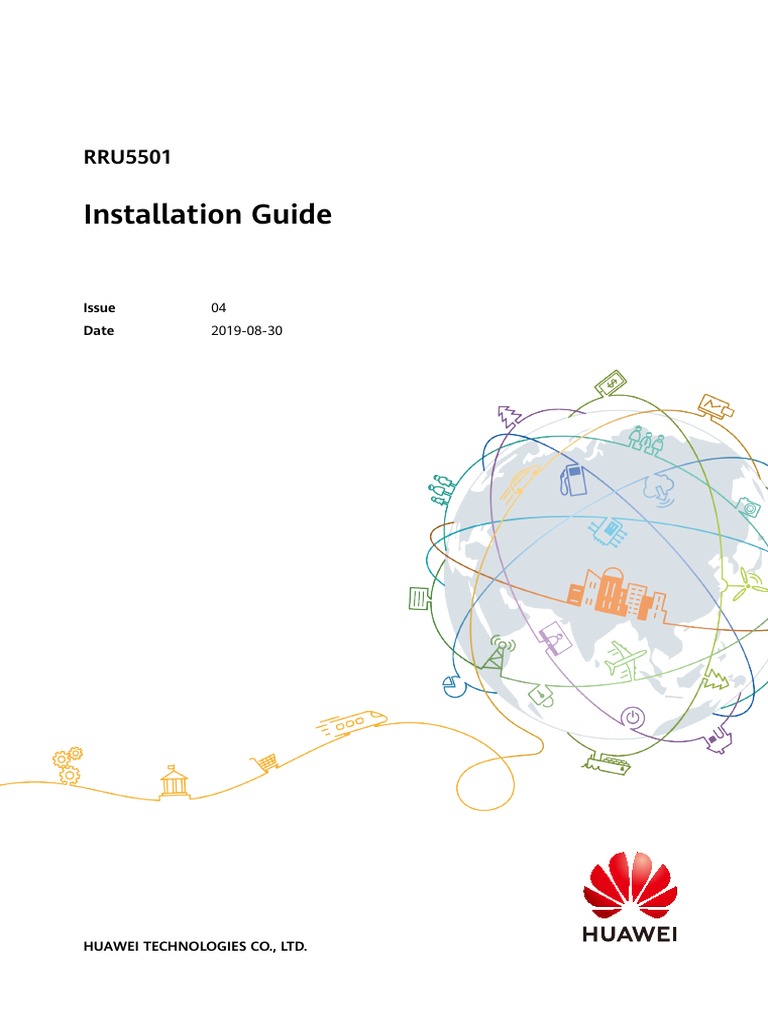 RRU5501 Installation Guide 04 PDF - en | PDF | Trademark | Tools